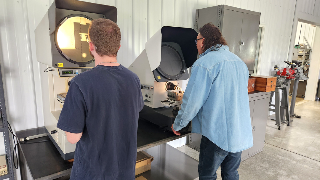 Himes Machine metrology and control inspection measurements